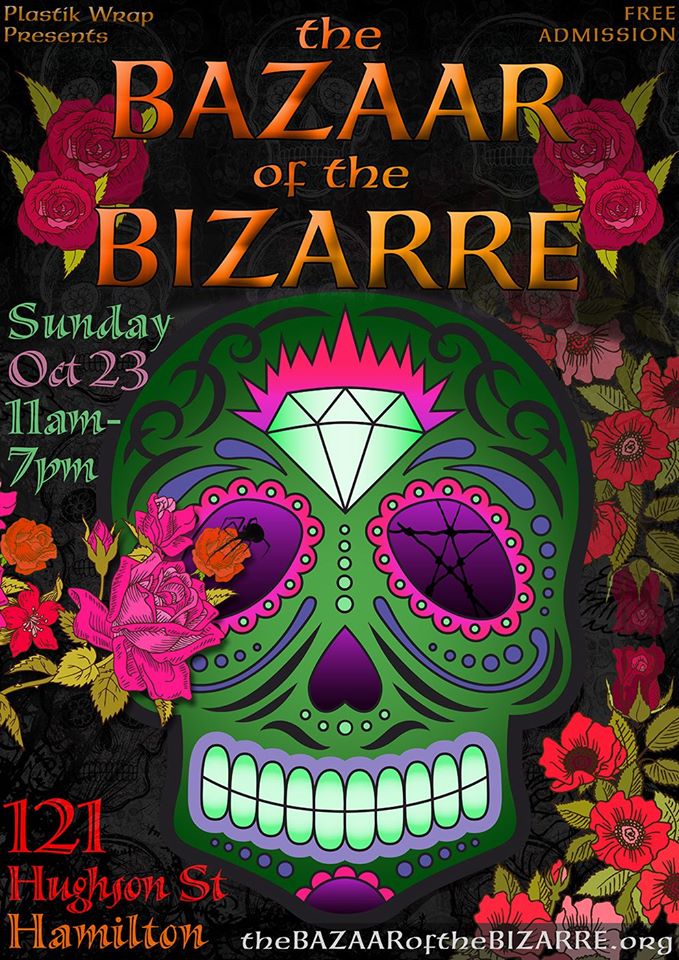 Halloween Bazaar of the Bizarre, this time in Hamilton! – Sandy Watters